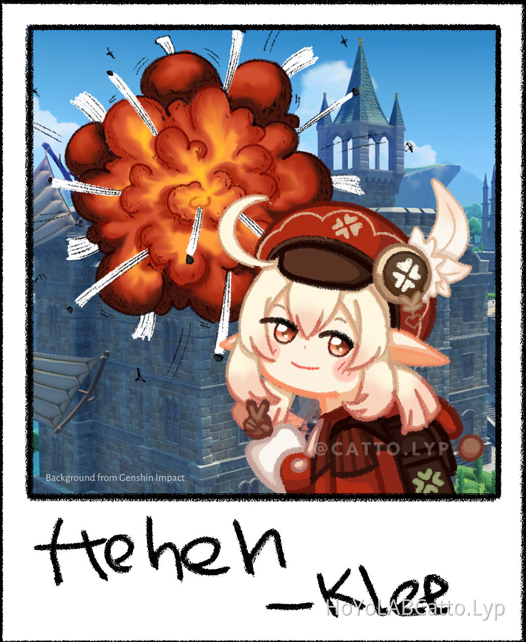 Klee Testing Her Bombs | Genshin Impact | HoYoLAB