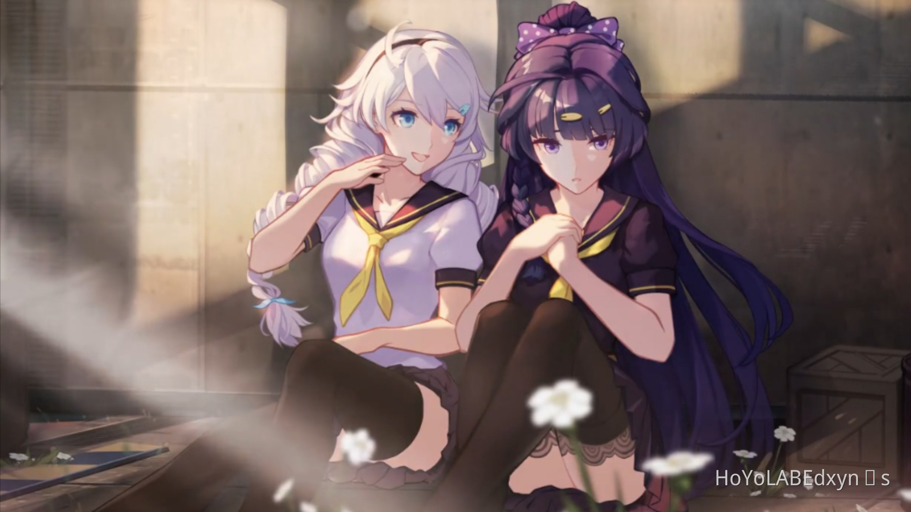 Kiana and Mei at Nagazora Honkai Impact 3rd | HoYoLAB