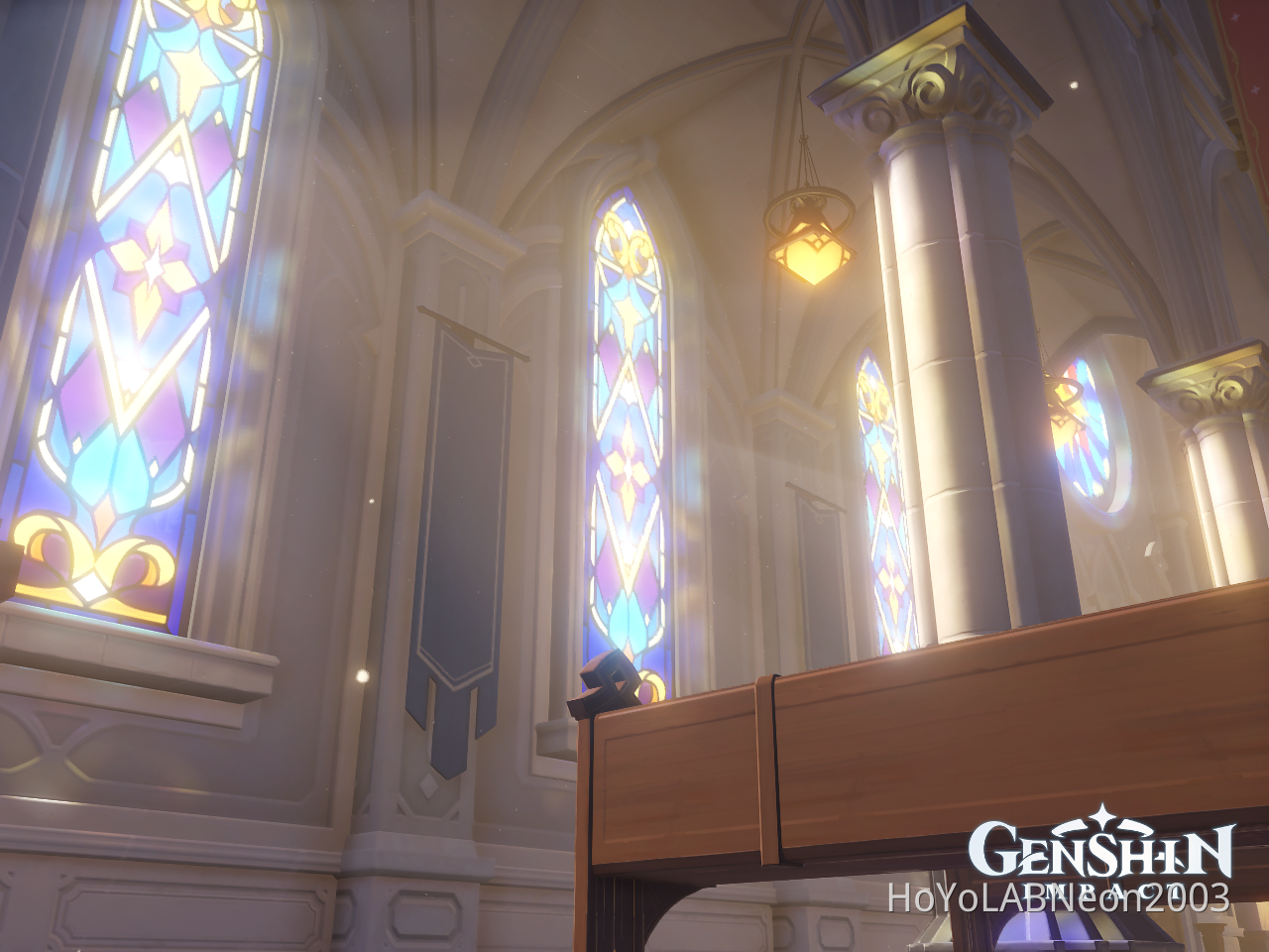 The cathedral reflections. Genshin Impact | HoYoLAB