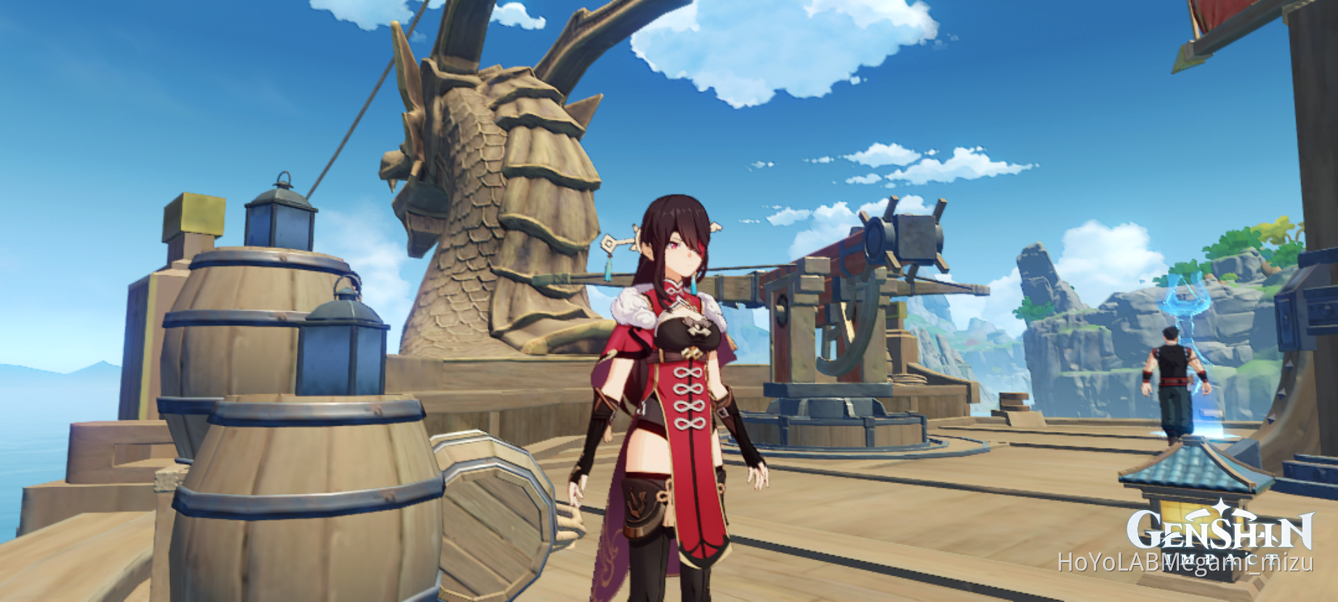 Beidou in the house... or in the ship Genshin Impact | HoYoLAB