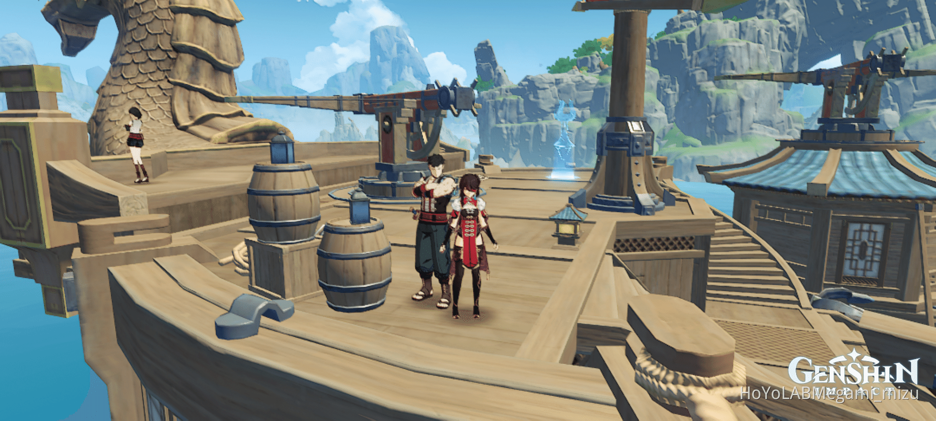 Beidou in the house... or in the ship Genshin Impact | HoYoLAB