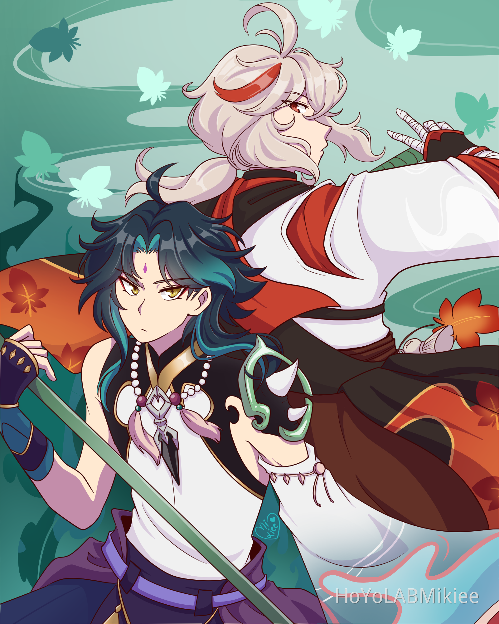 The Samurai and The Yaksha Genshin Impact | HoYoLAB