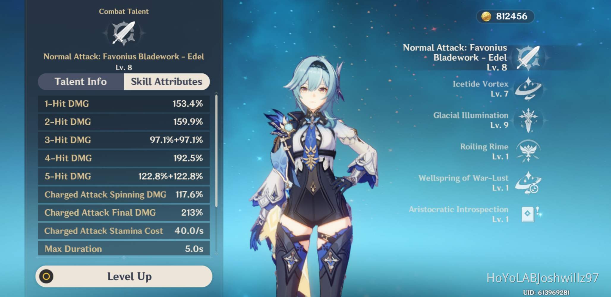 My Eula DPS build so far. Genshin Impact | HoYoLAB