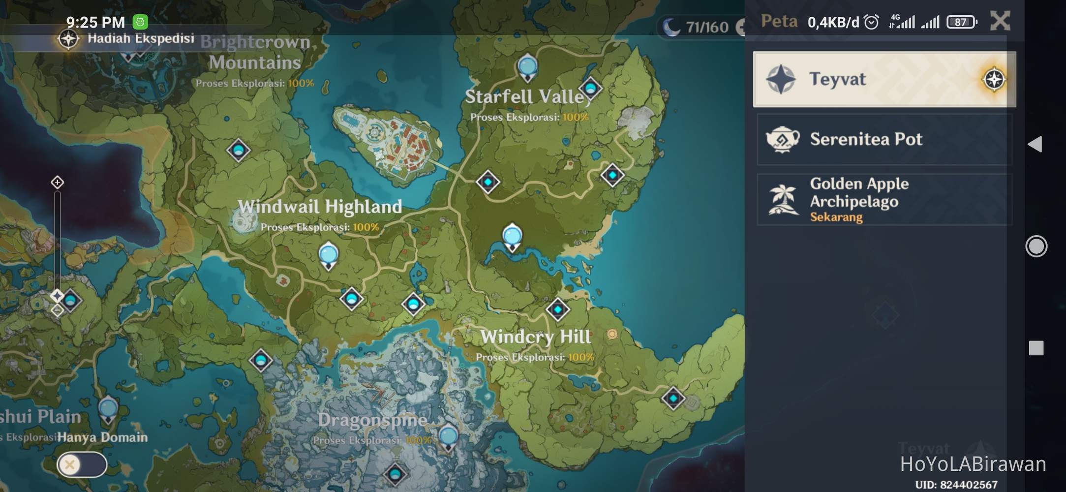 Akhirnya, monsdtat clear, liyue tinggl 1 provinsi, semngat buat tmn2 ...