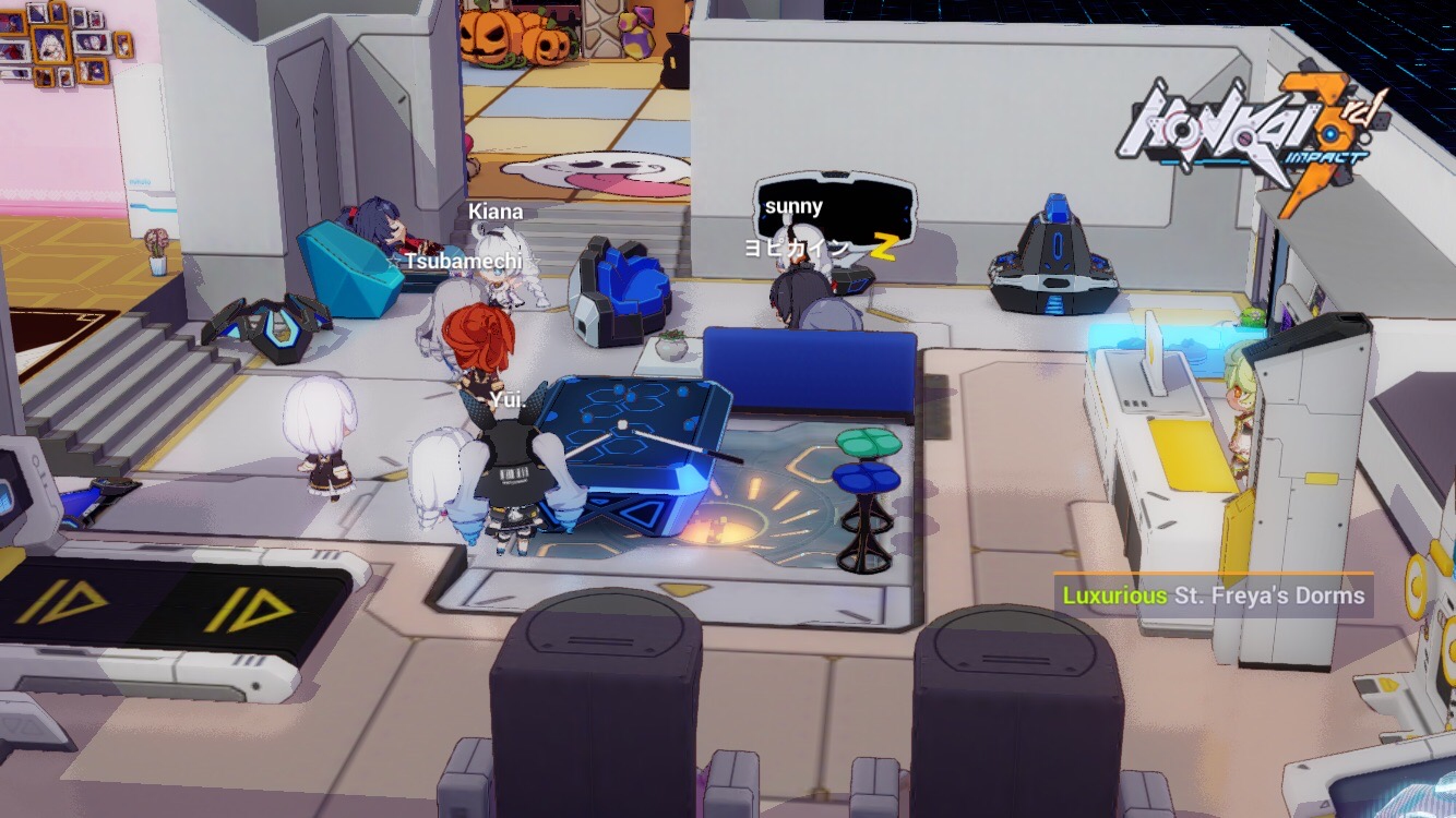 Just sharing my dorm (Because the Valkyries deserve it) Honkai Impact ...