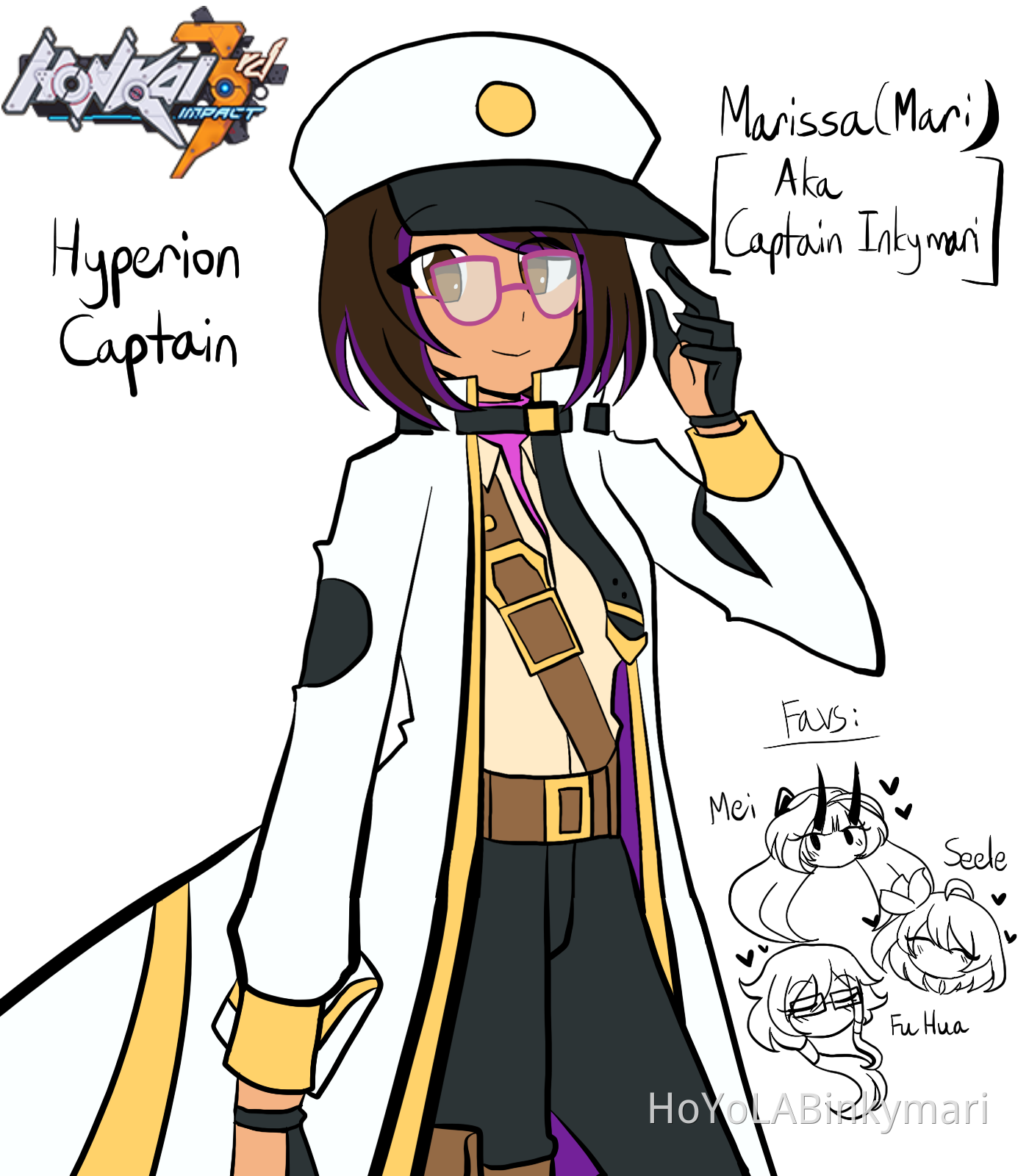 Captain self-insert Honkai Impact 3rd | HoYoLAB