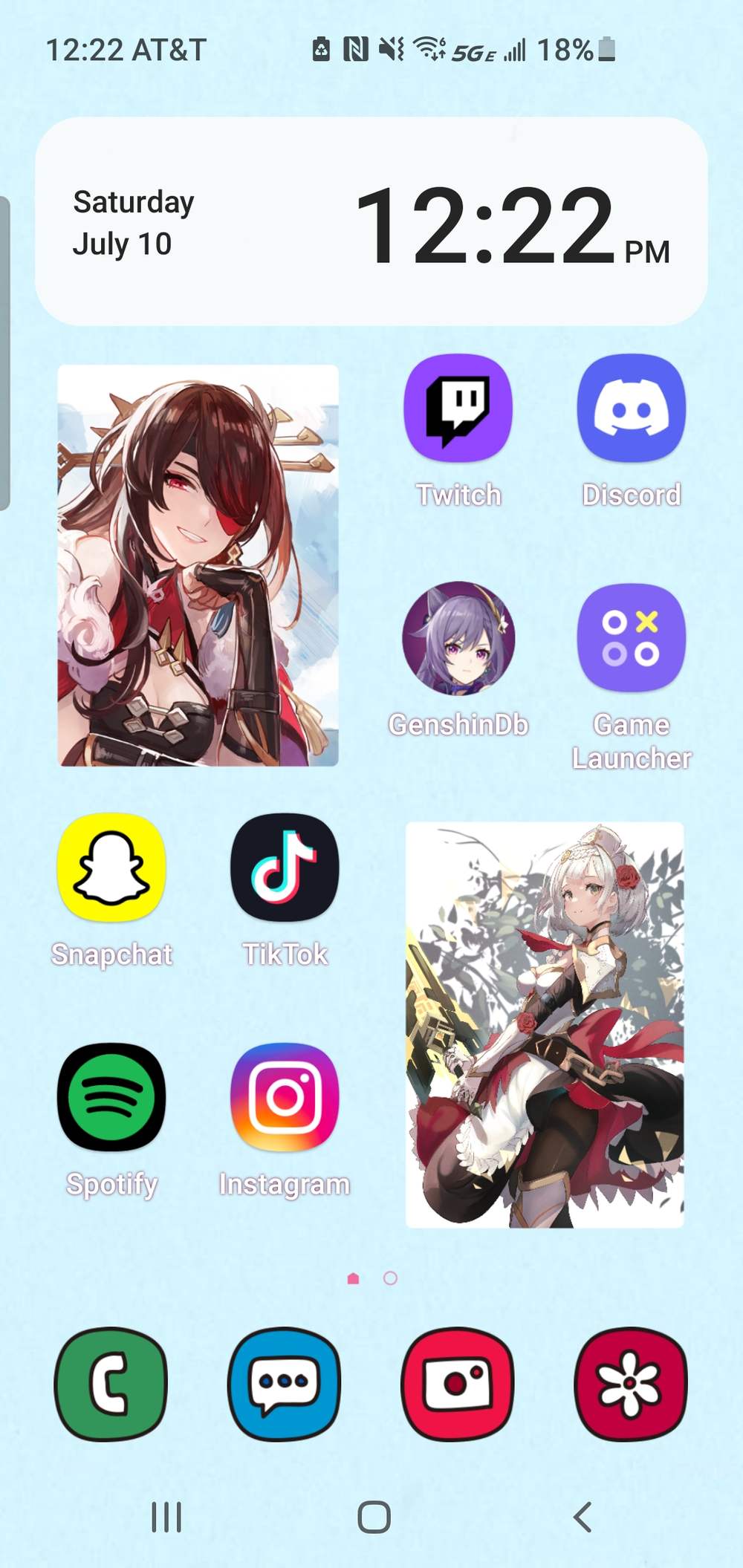 Lemme see your genshin themed home screen Genshin Impact | HoYoLAB