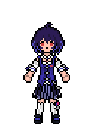 Pixelated Seele : Azure Memories Outfit Honkai Impact 3rd | HoYoLAB