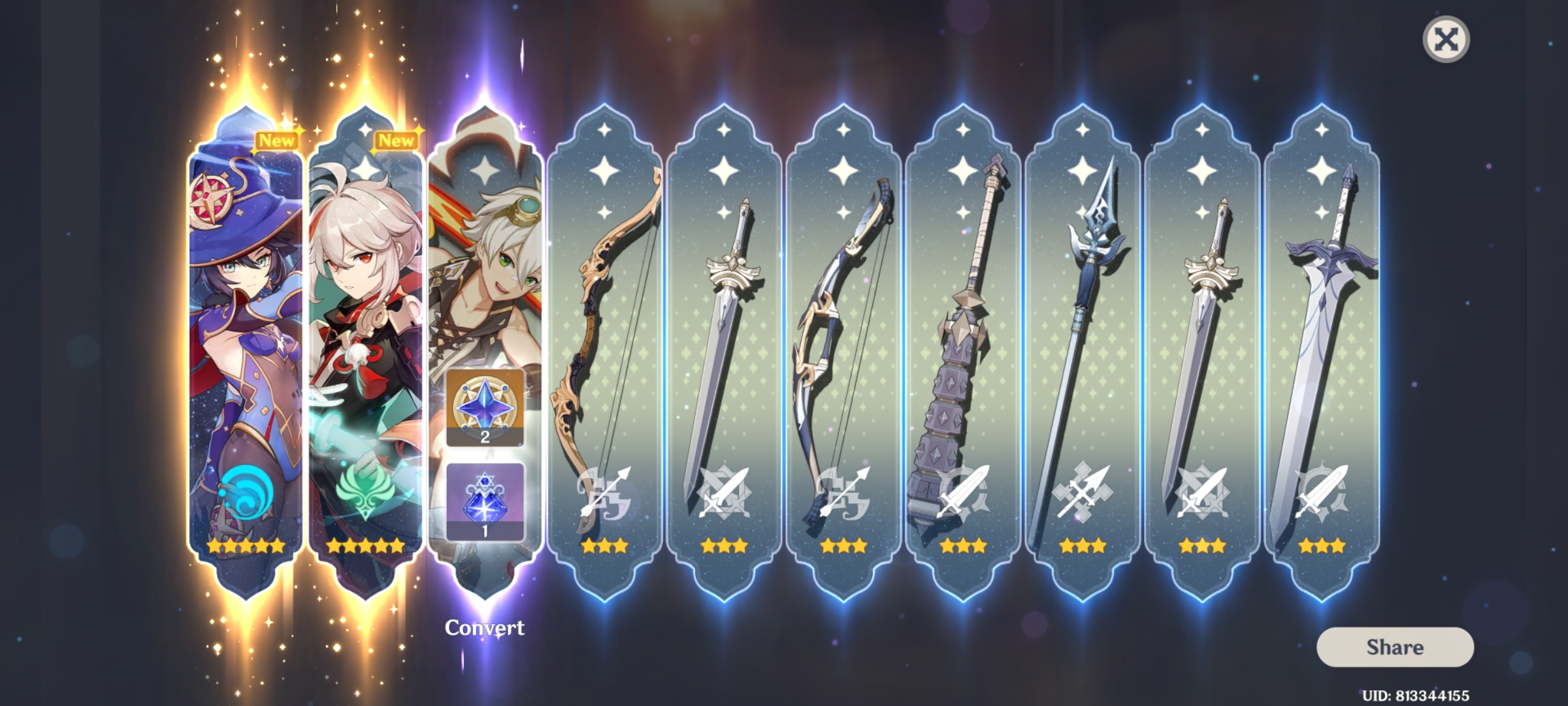 Two 5 stars in a Single pull for the first time!!! Genshin Impact | HoYoLAB