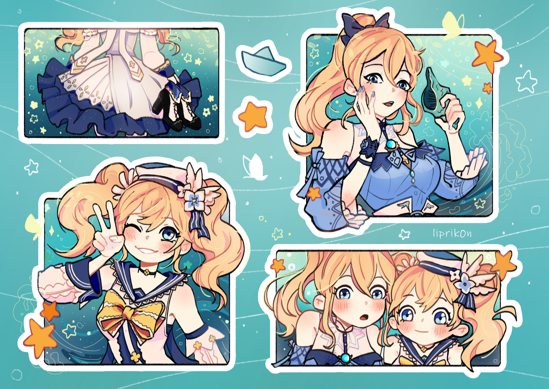 Barbara and Jean Genshin Impact | HoYoLAB