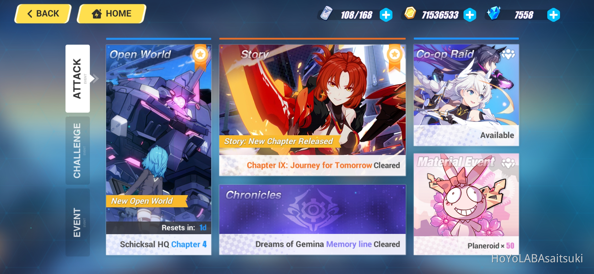 [HonkaiFighters] + #Starter'sBeacon# How to get crystals without any ...