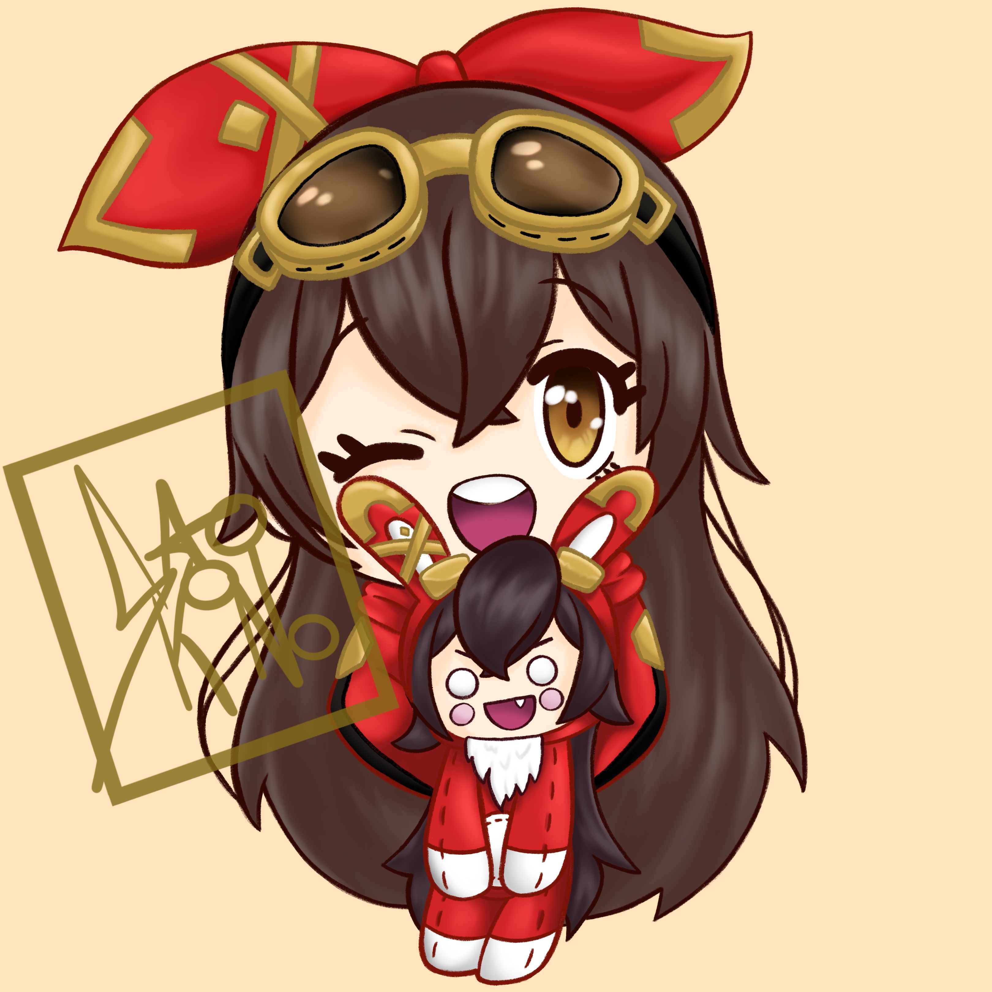 Chibi amber Genshin Impact | HoYoLAB