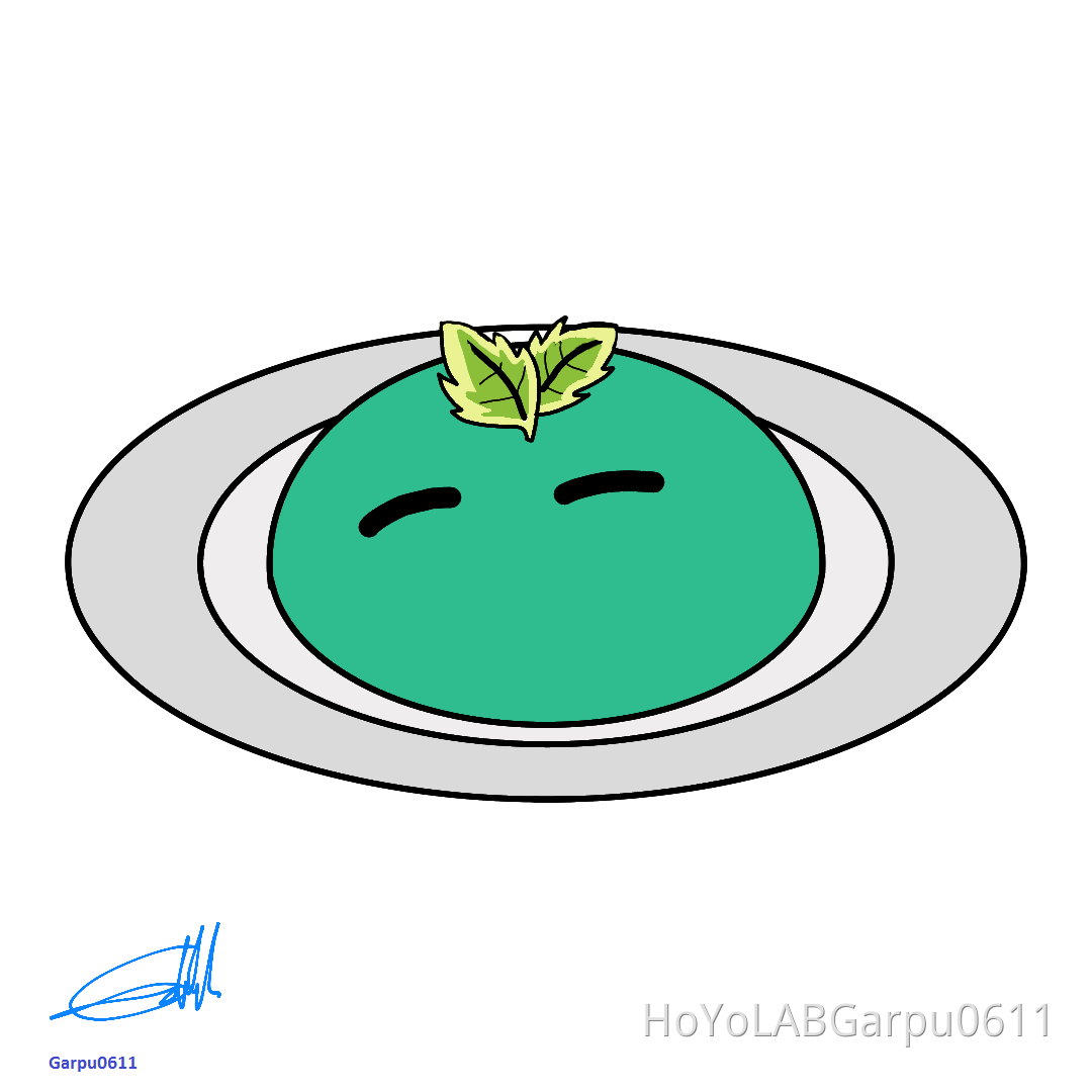 Dendro Slime Jelly Mint | Genshin Impact | HoYoLAB