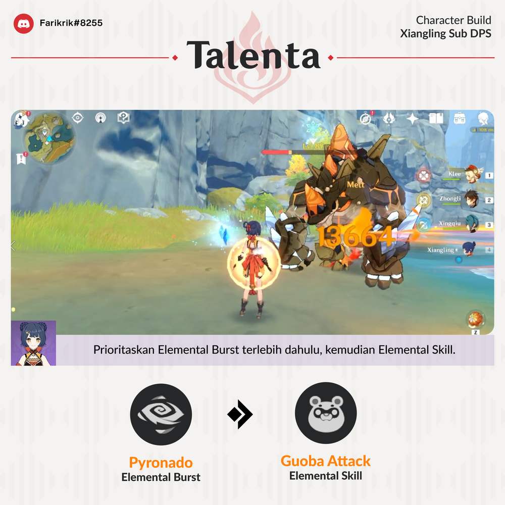 [Mini Guide] Character Build: Xiangling Sub DPS - Exquisite Delicacy ...