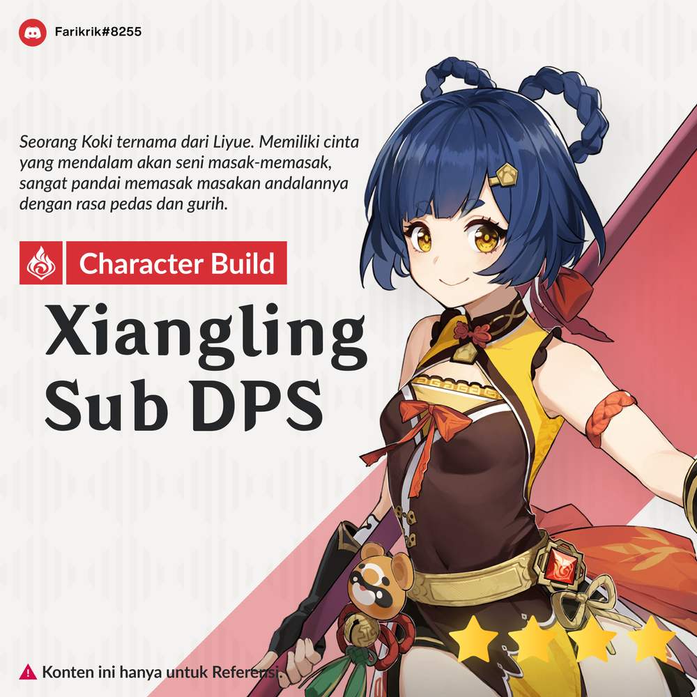 [Mini Guide] Character Build: Xiangling Sub DPS - Exquisite Delicacy ...