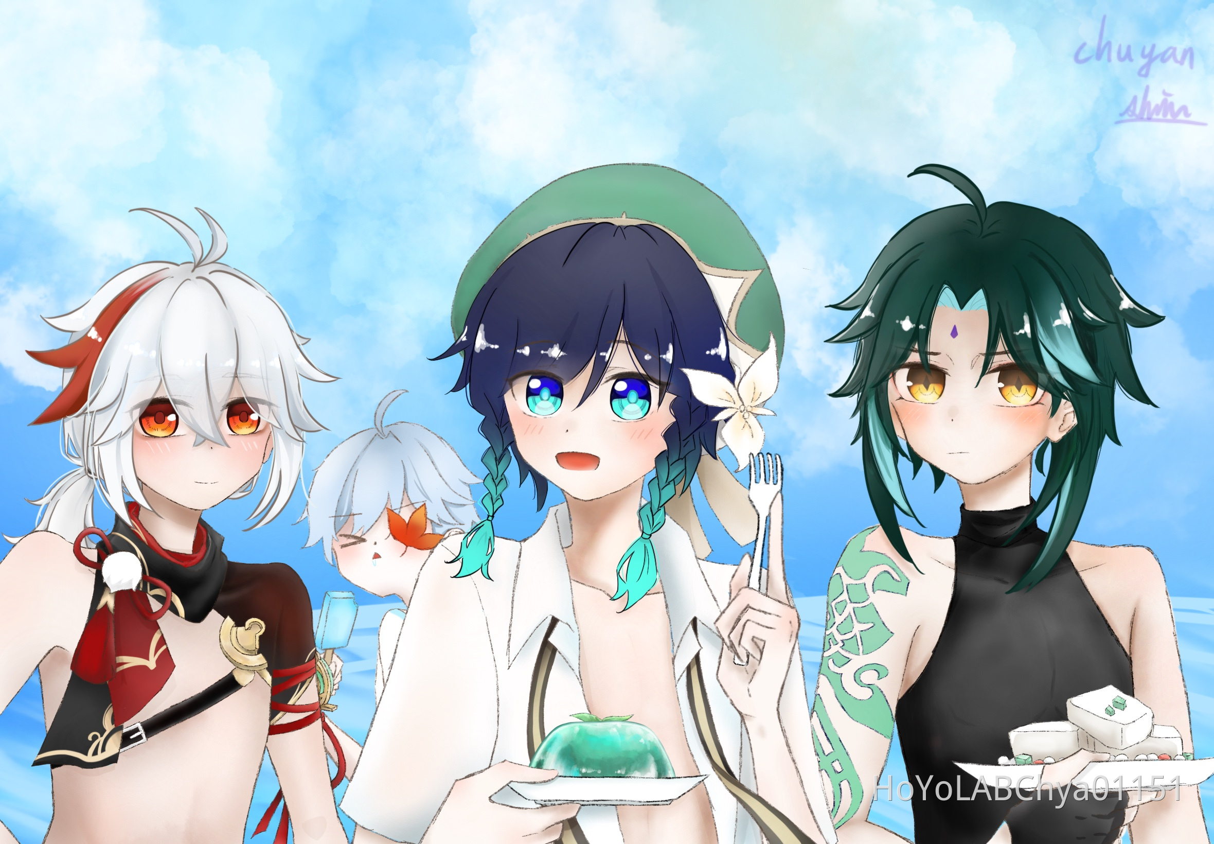 anemo boys Genshin Impact | HoYoLAB