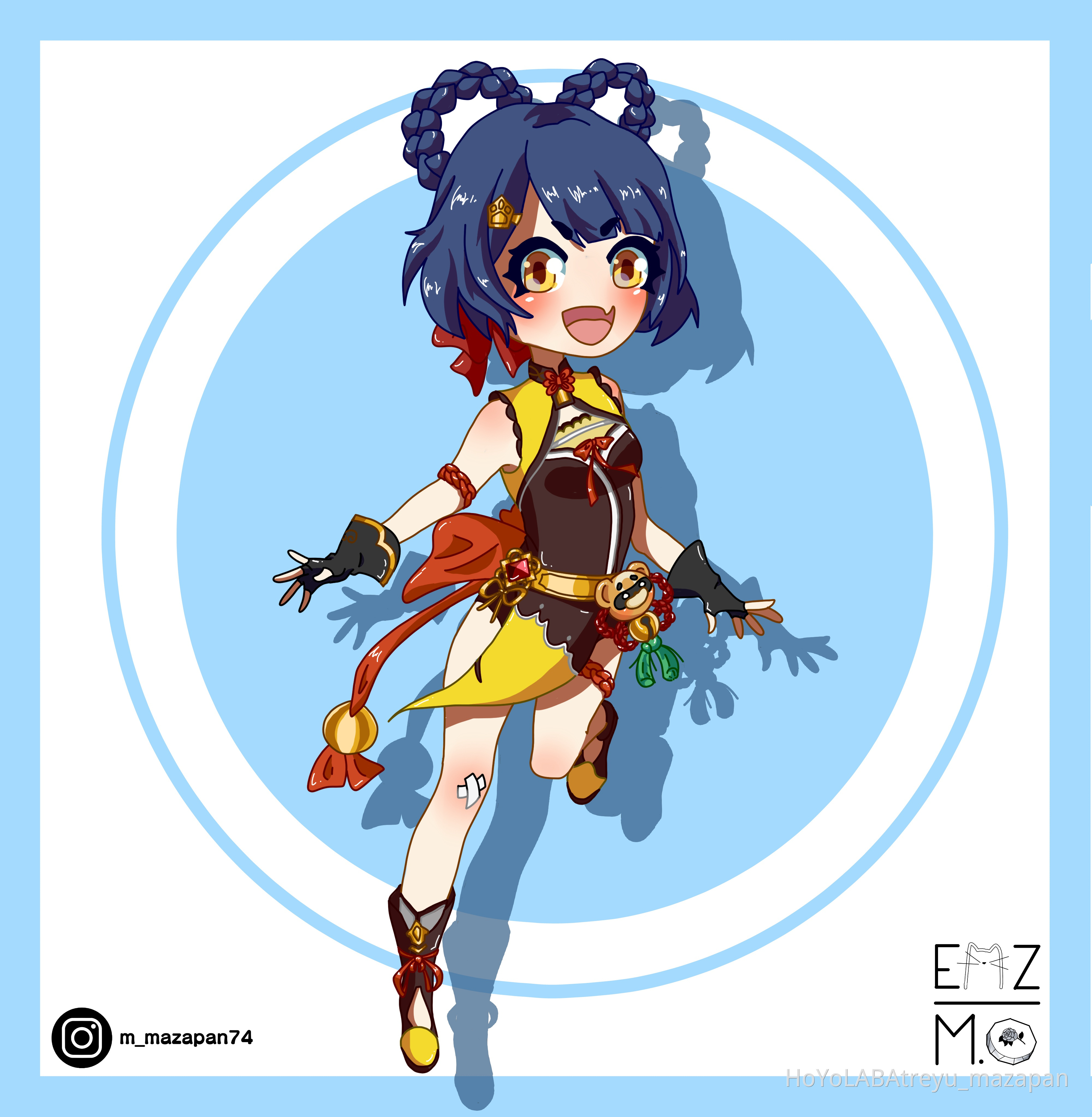 Xiangling chibi Genshin Impact | HoYoLAB