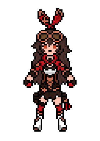 Pixelated Amber :3 Genshin Impact | HoYoLAB