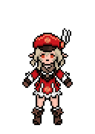 Pixelated Klee :3 Genshin Impact | HoYoLAB