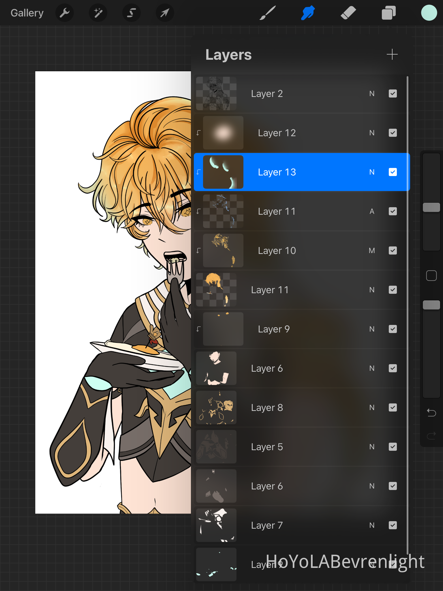 aether eat bennett's specialty dish 🥳 - miHoYo Player Community