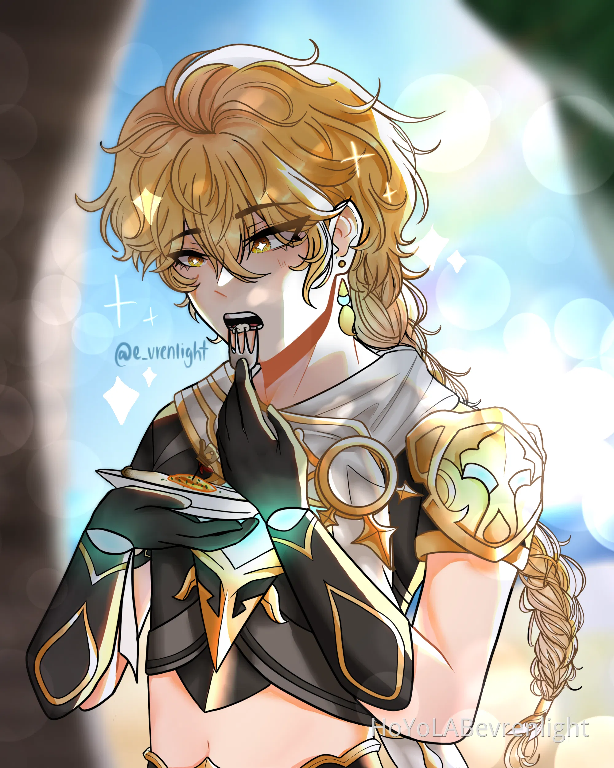 aether eat bennett's specialty dish 🥳 Genshin Impact | HoYoLAB