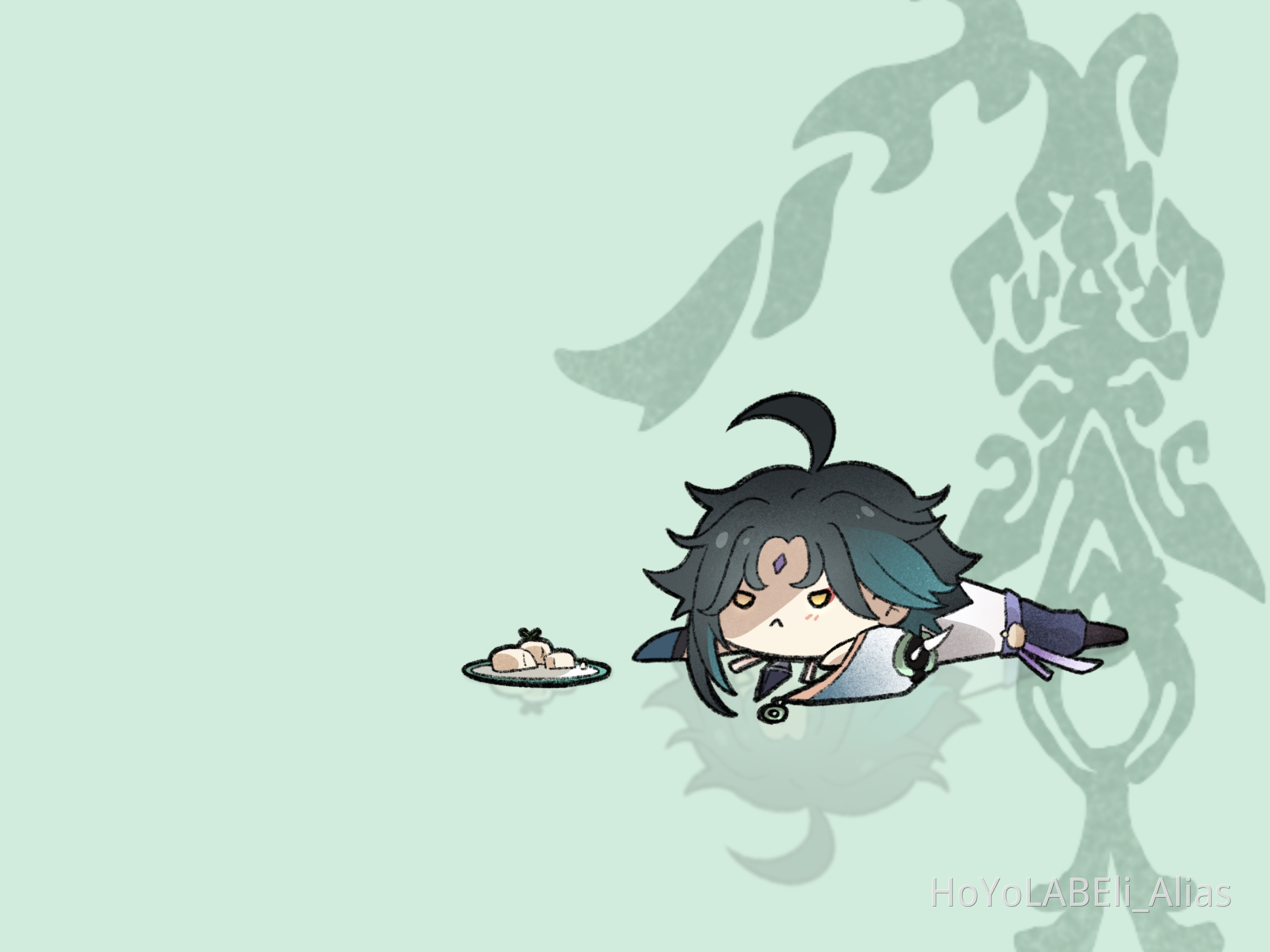 Xiao wallpaper? Genshin Impact | HoYoLAB