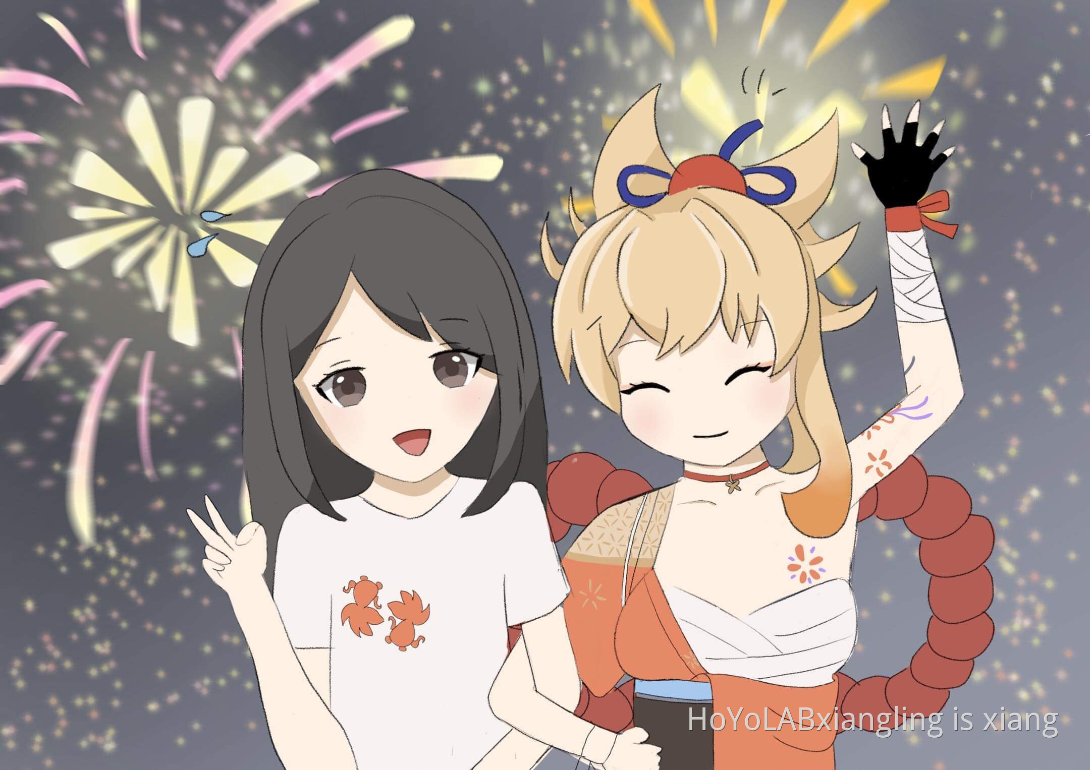 Yoimiya and I Genshin Impact | HoYoLAB