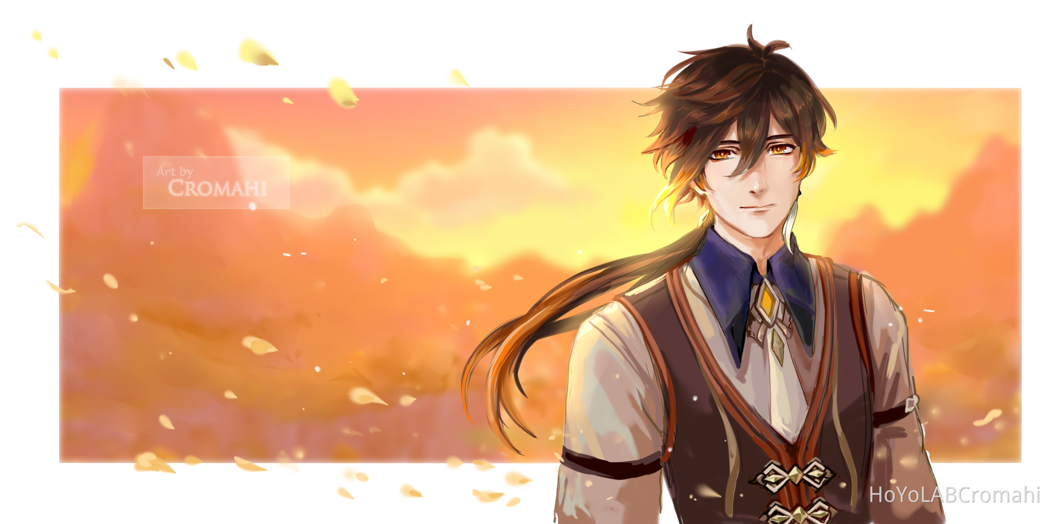 Smiling Zhongli Genshin Impact | HoYoLAB