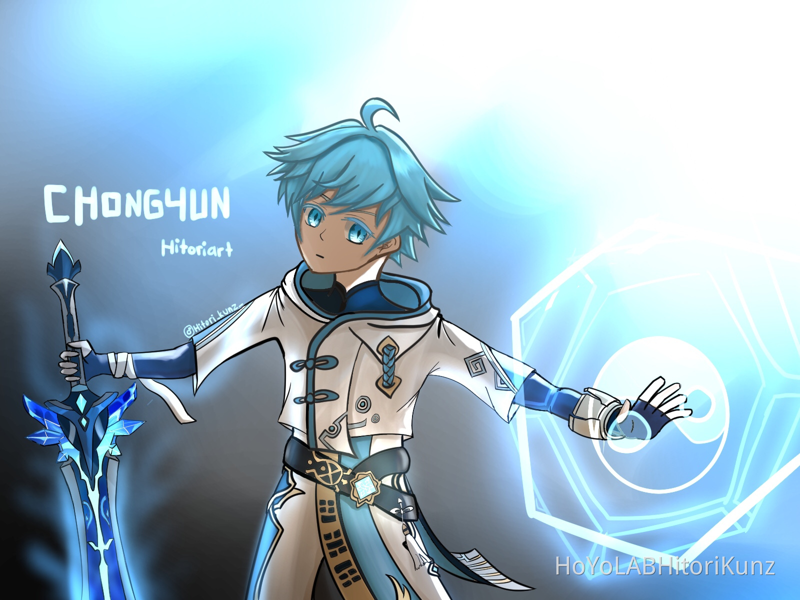 Chongyun fanart Genshin Impact | HoYoLAB