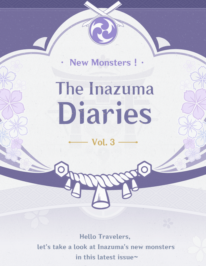 The Inazuma Diaries Vol. 3: New Monsters! Genshin Impact | HoYoLAB
