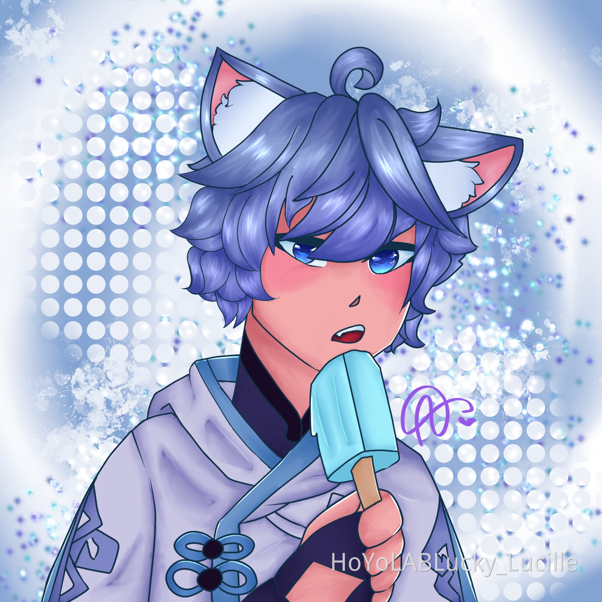 Fan art of Chongyun !! Genshin Impact | HoYoLAB