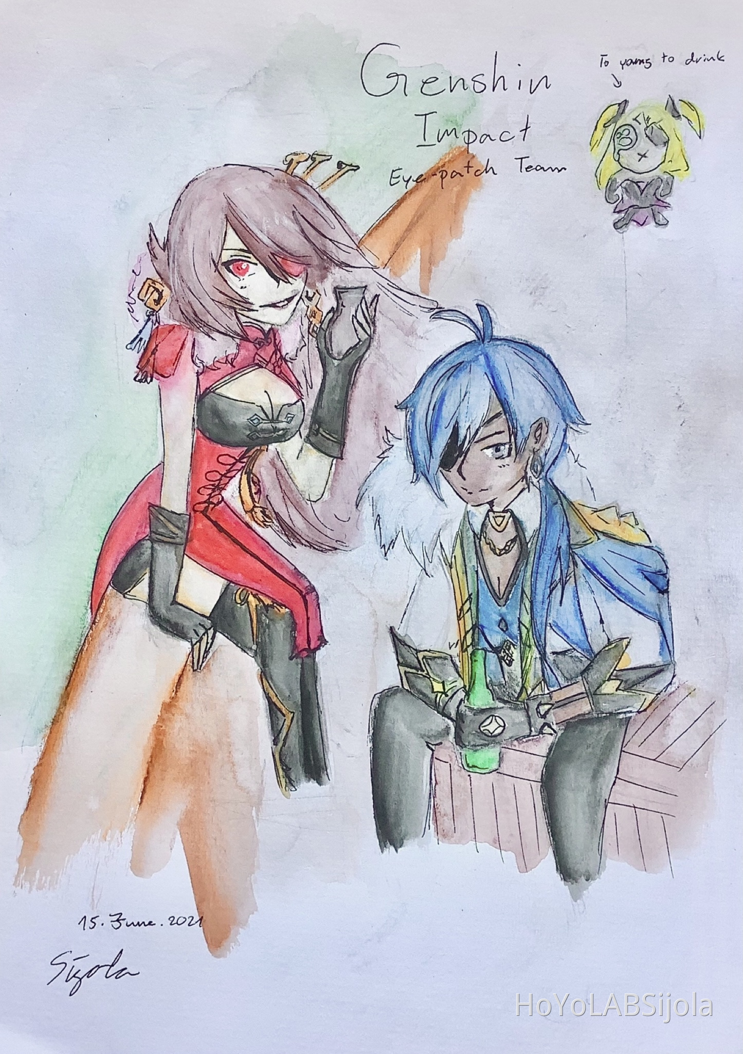 Eyepatch Trio Genshin Impact | HoYoLAB