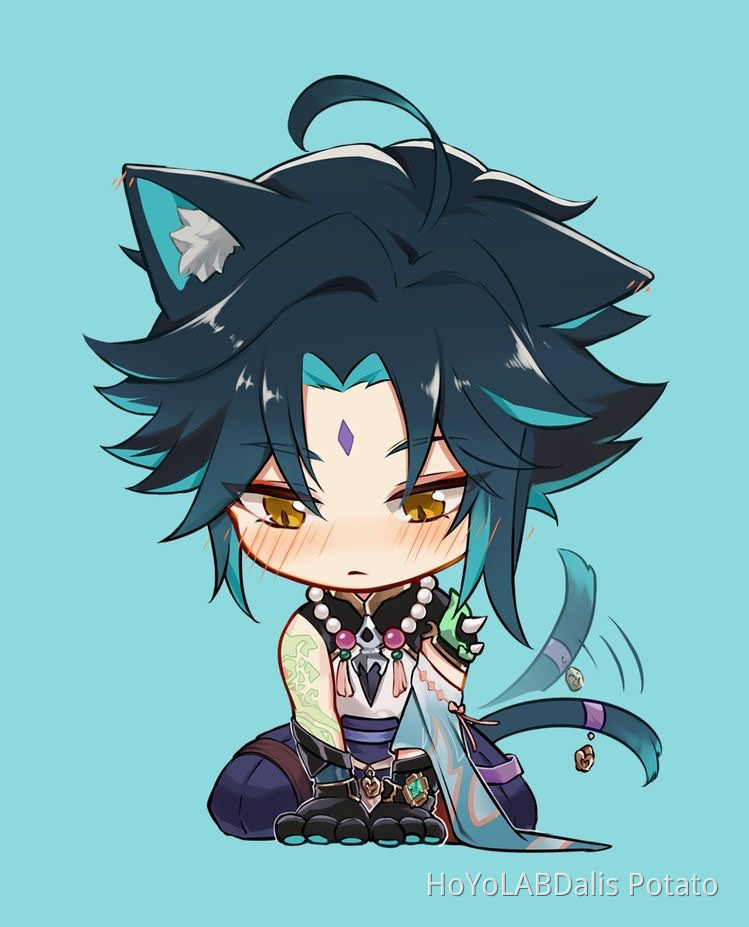 Xiao as half cat Genshin Impact | HoYoLAB