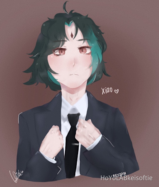 xiao in a suit! Genshin Impact | HoYoLAB