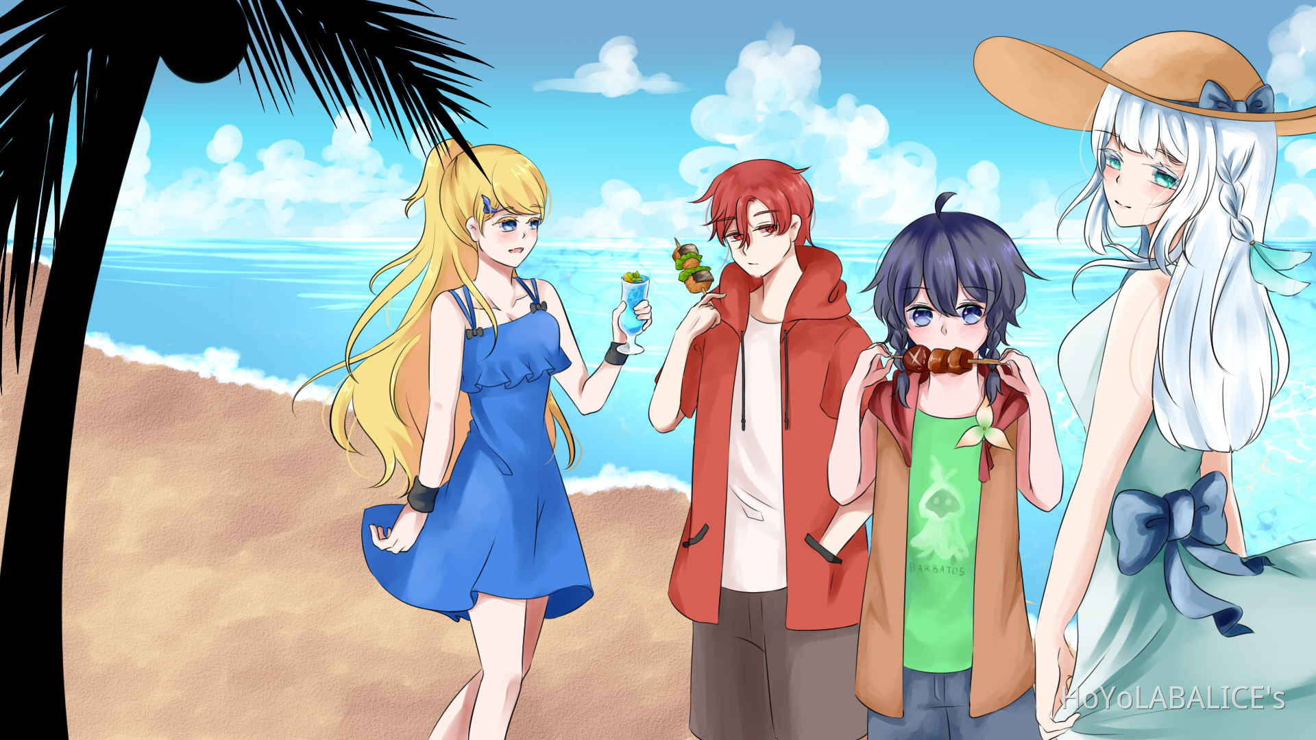 summer with old mondstadt Genshin Impact | HoYoLAB