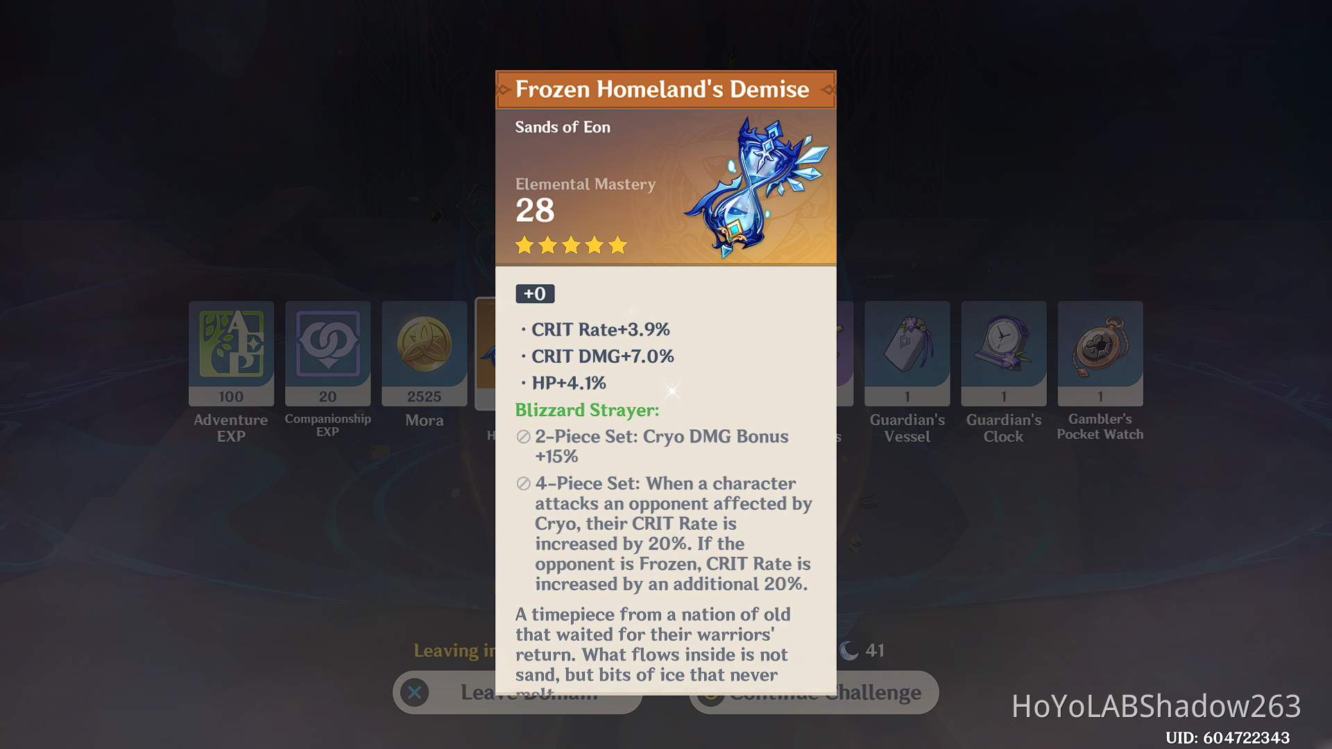 Yesterday It Was An Amazing HP Sands, Today It's A EM Sands! Genshin ...