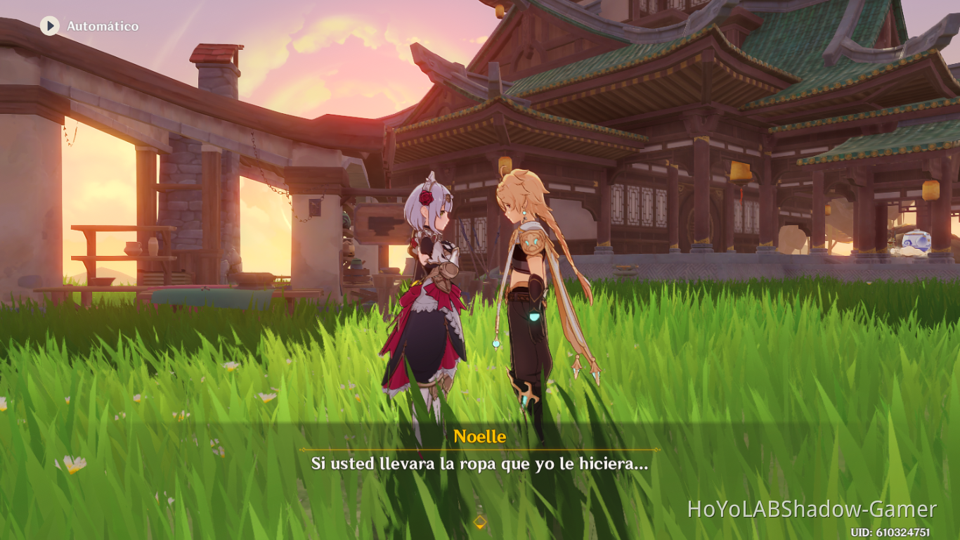 Una skin para el viajero echa por Noelle Ojala la hicieran Genshin Impact | HoYoLAB