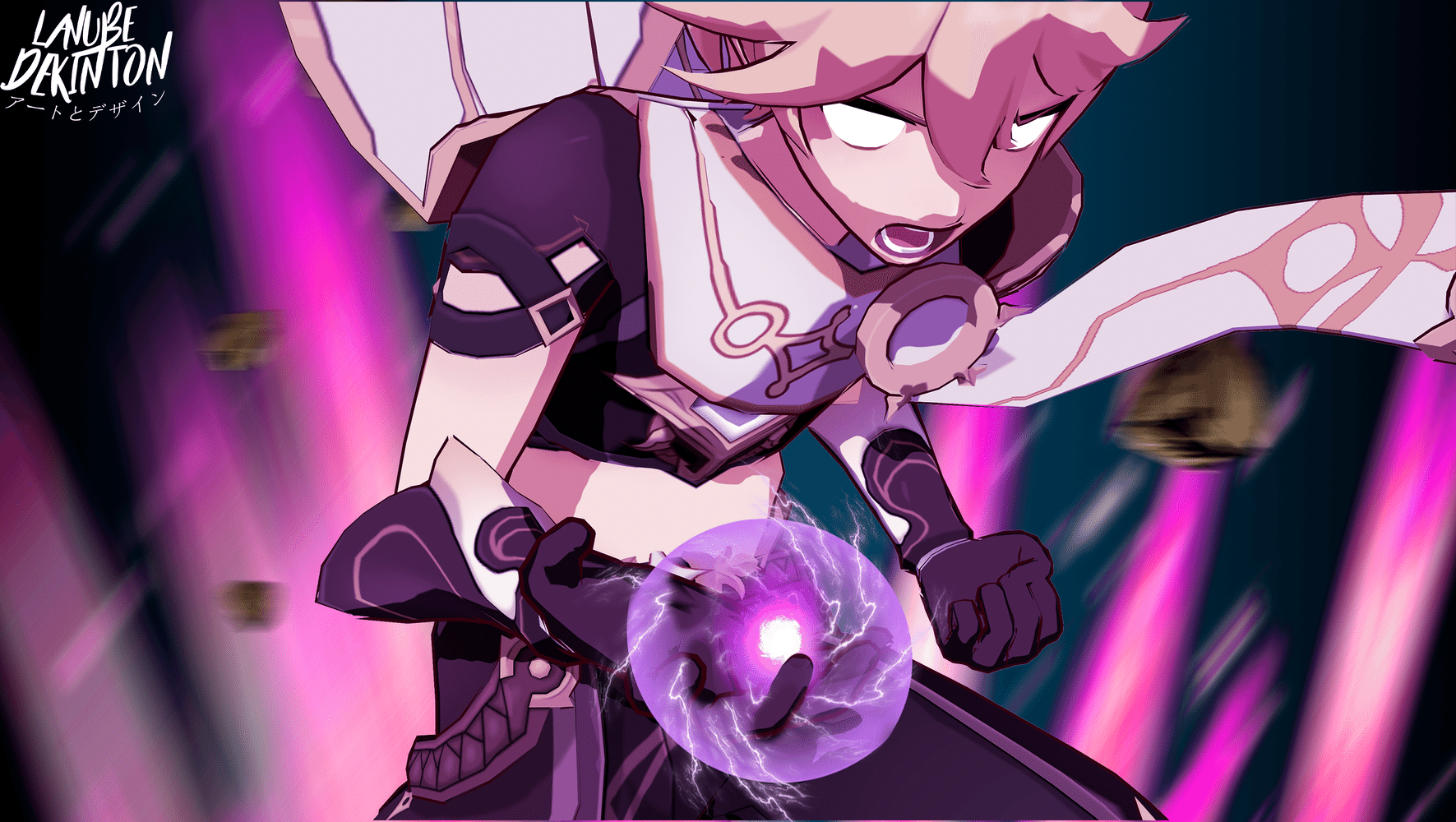 Aether Fights The Electro Archon, Baal (Work In Progress) Genshin ...