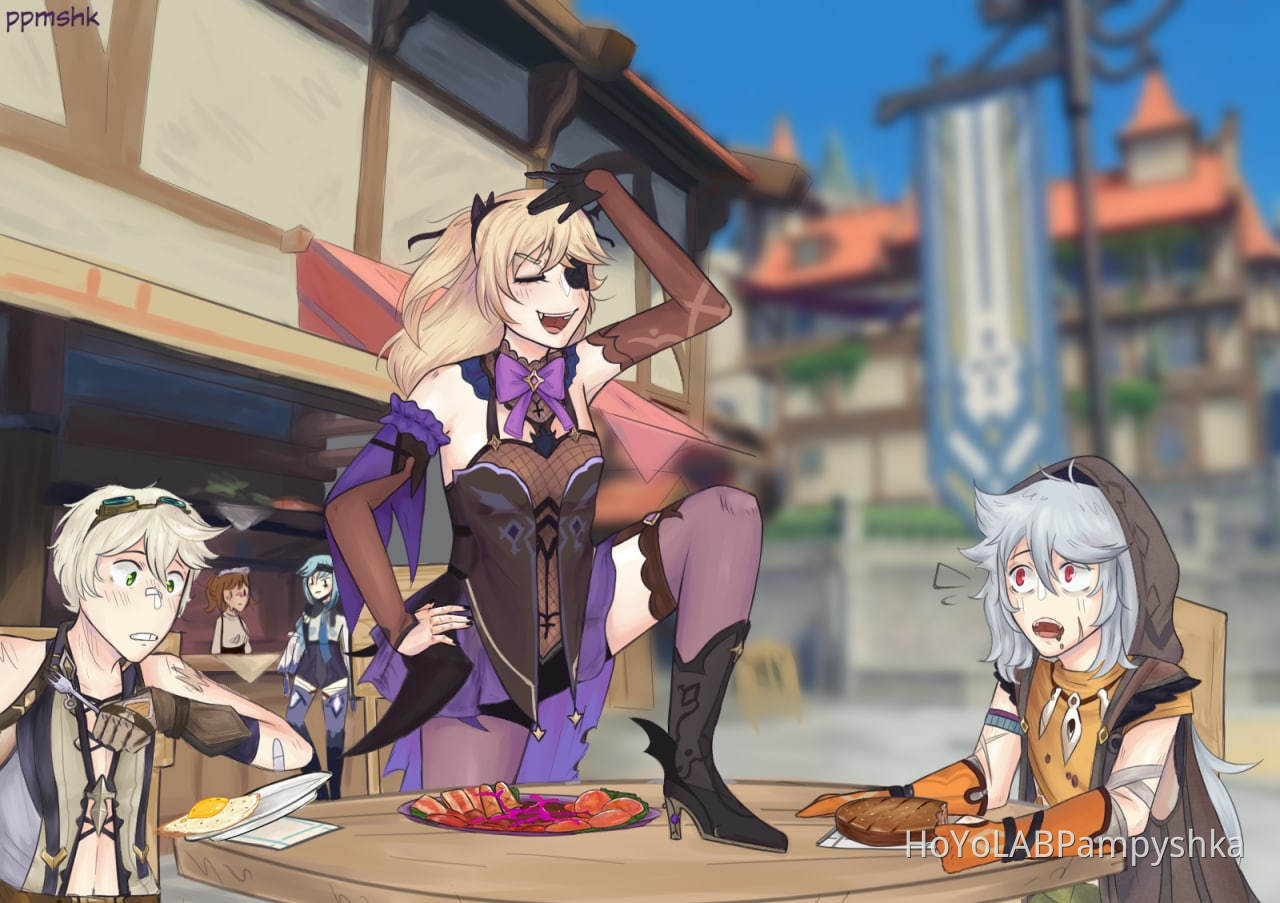 princess Fishl and her culinary skills Genshin Impact | HoYoLAB