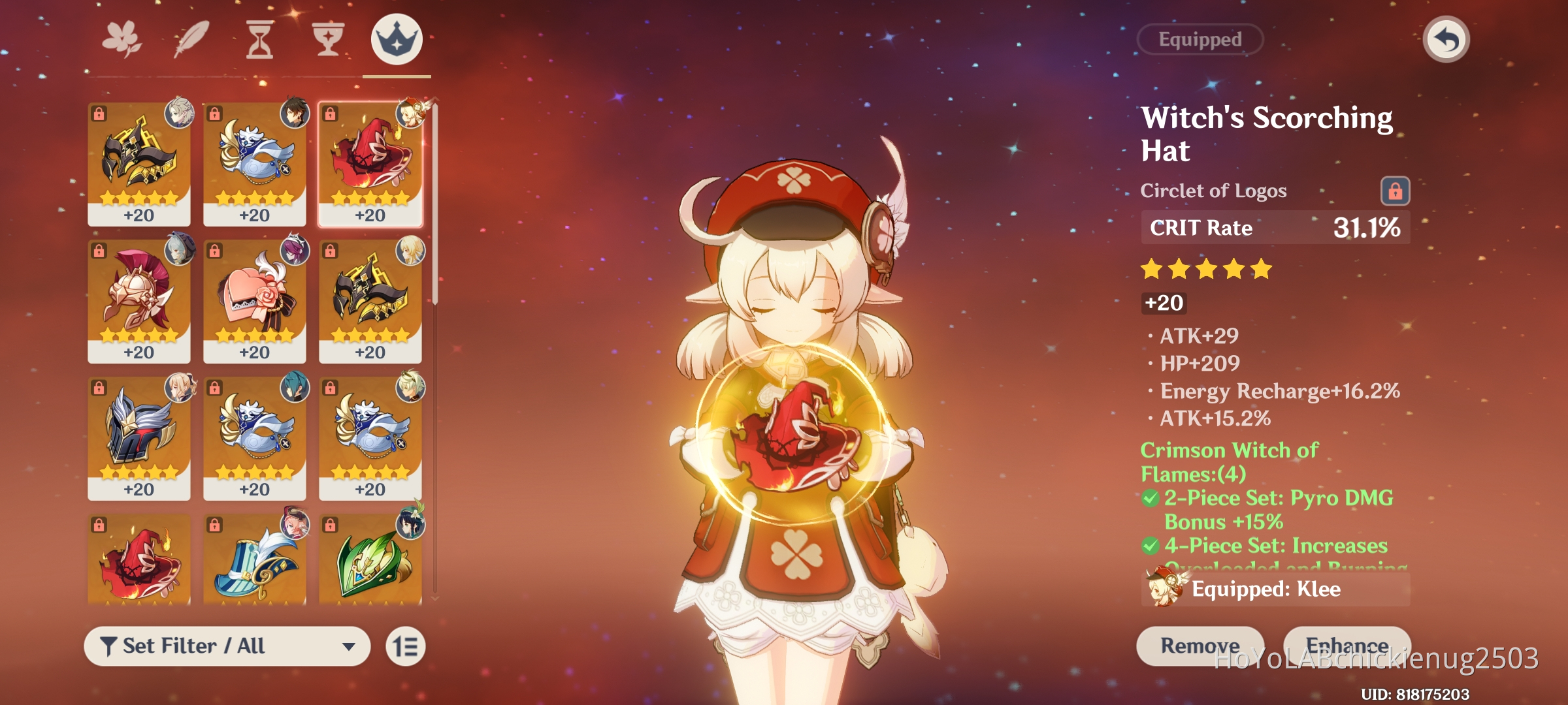 f2p klee build! Genshin Impact | HoYoLAB