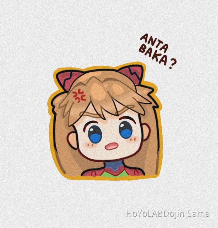 Honkai Asuka "Anta Baka? " Emote Honkai Impact 3rd | HoYoLAB