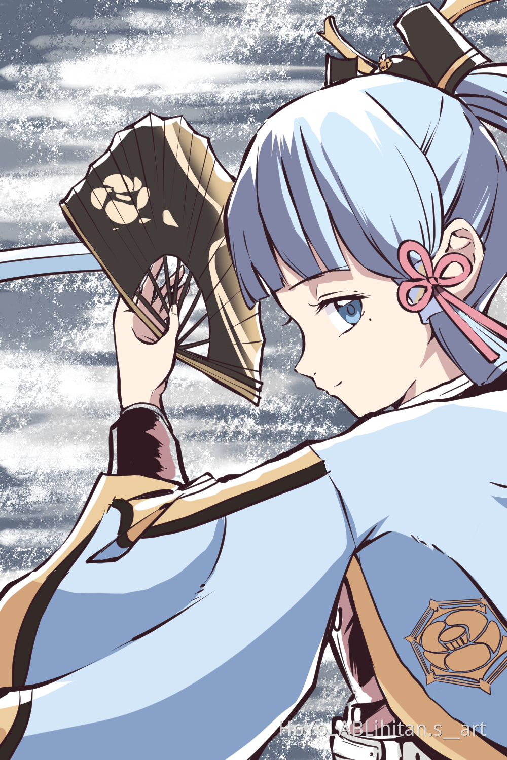 Ayaka, but as a demon slayer Genshin Impact | HoYoLAB