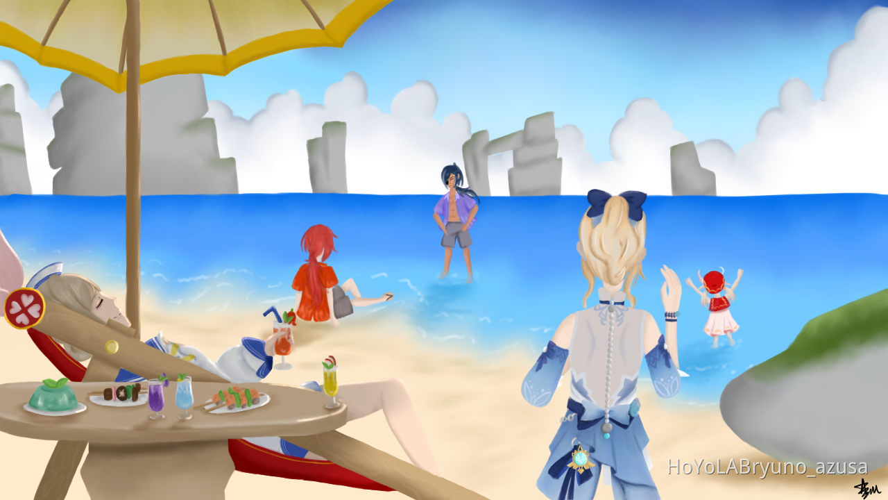 Summer Vacation - Taste of Summer Genshin Impact | HoYoLAB