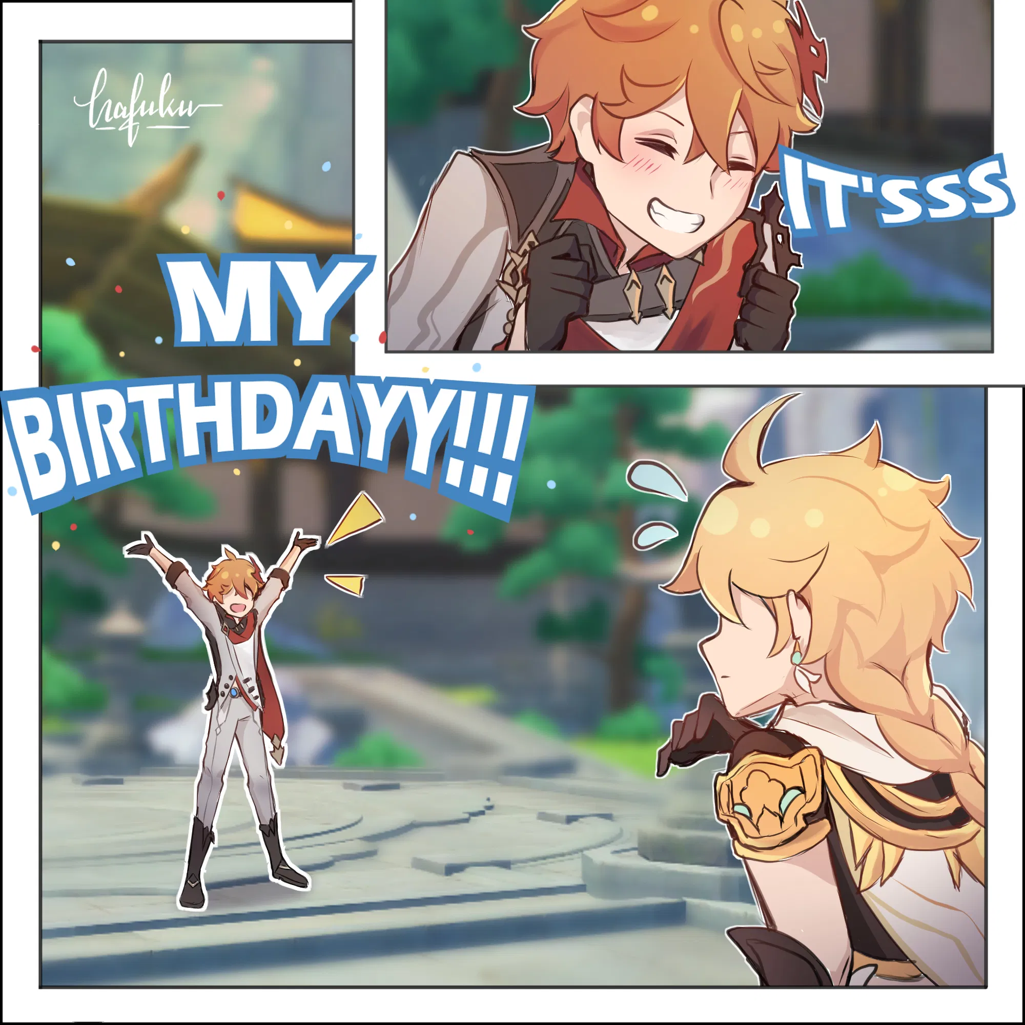 Happy birthday Childe 🐟 Genshin Impact | HoYoLAB