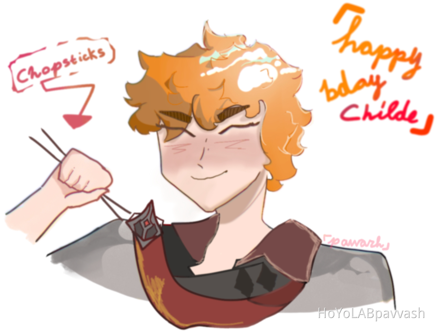 childe fanart (happy bday childe! ) Genshin Impact | HoYoLAB