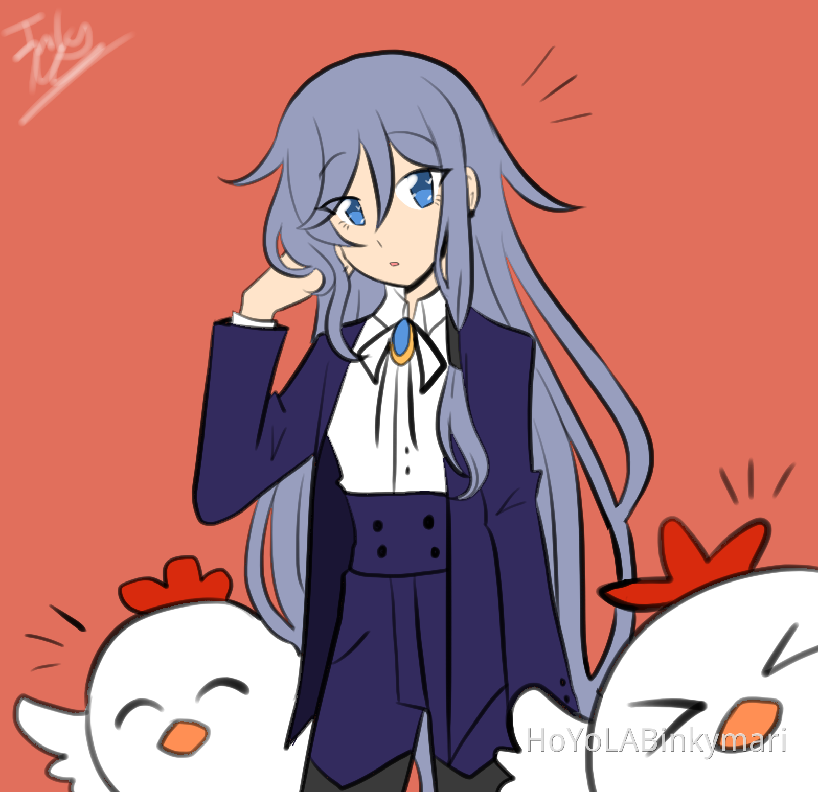 Fu Hua in a suit? Fu Hua in a suit. Honkai Impact 3rd | HoYoLAB