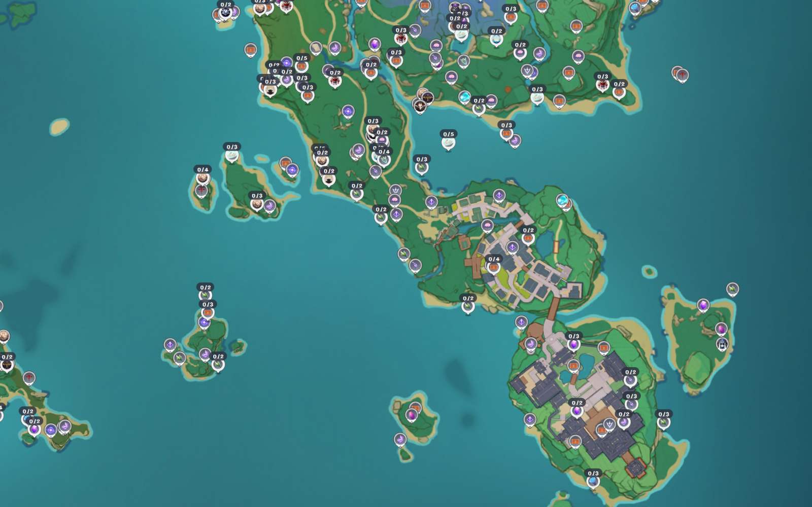 Carte Interactive d'Inazuma Genshin Impact | HoYoLAB