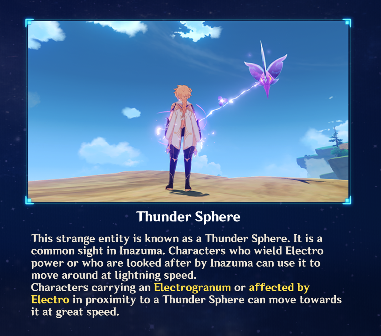 Tutorial: Thunder Sphere Genshin Impact | HoYoLAB