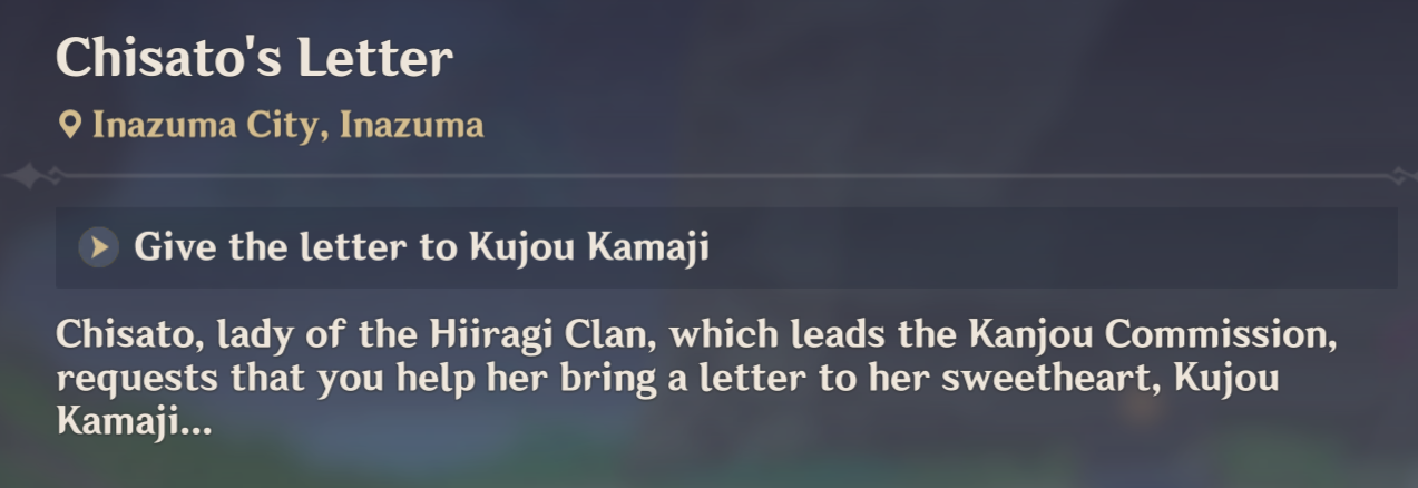 World Quests Genshin Impact | HoYoLAB