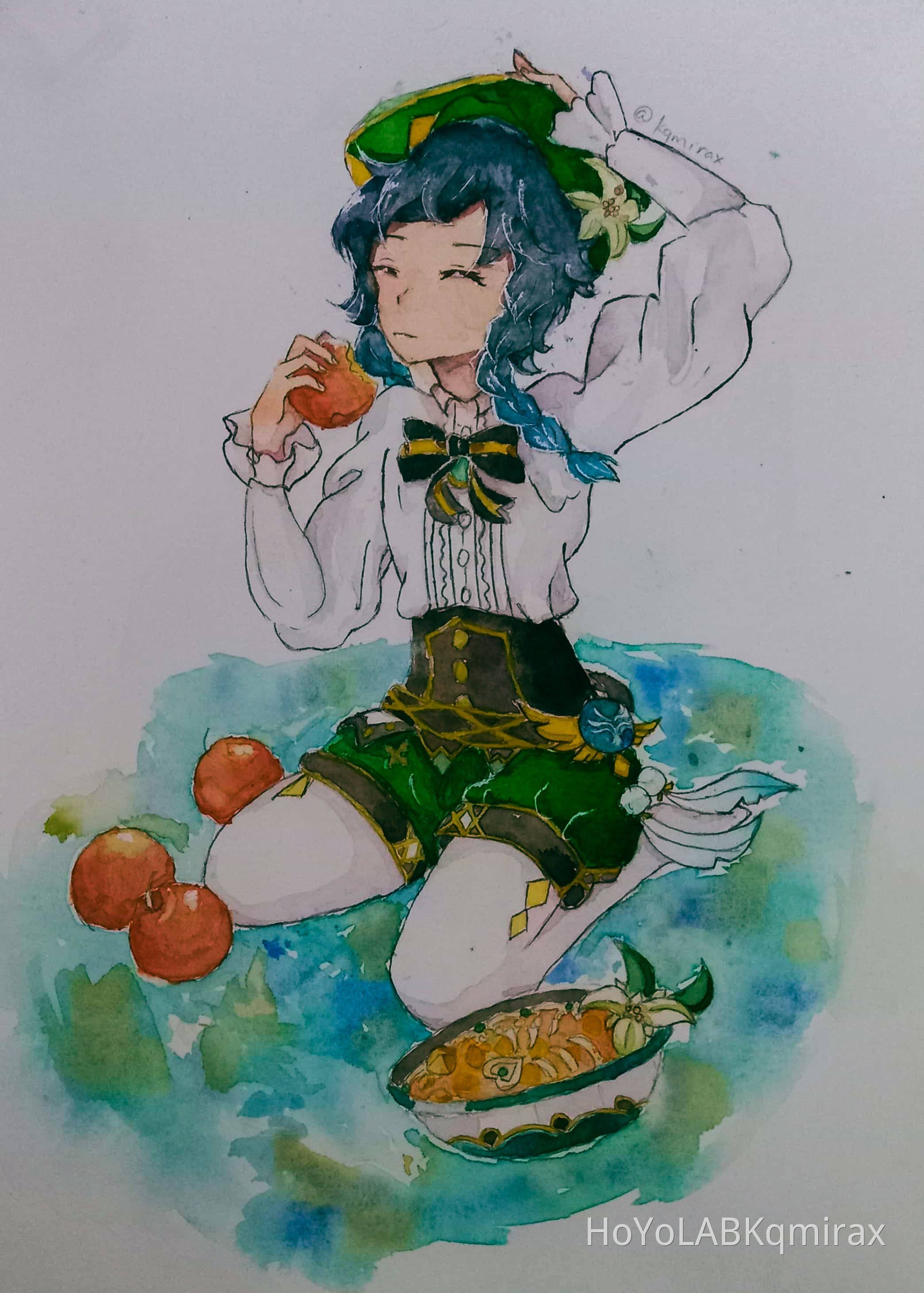 Venti's summer Genshin Impact | HoYoLAB